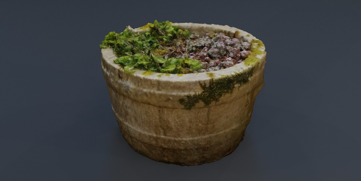 ArtStation - Plant Pot 1 | Game Assets
