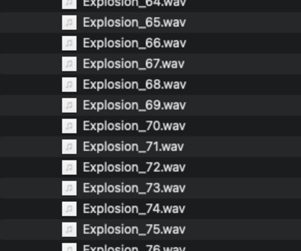 ArtStation - Explosion Sound effects | Game Assets