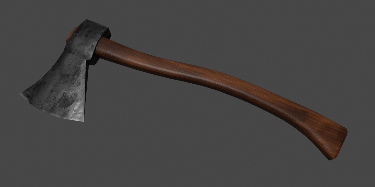 ArtStation - Wooden Axe | Game Assets