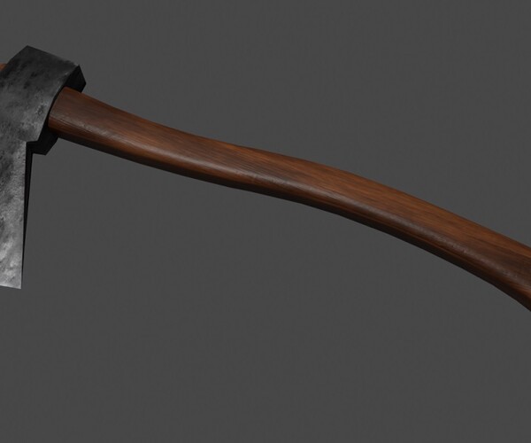 ArtStation - Wooden Axe | Game Assets