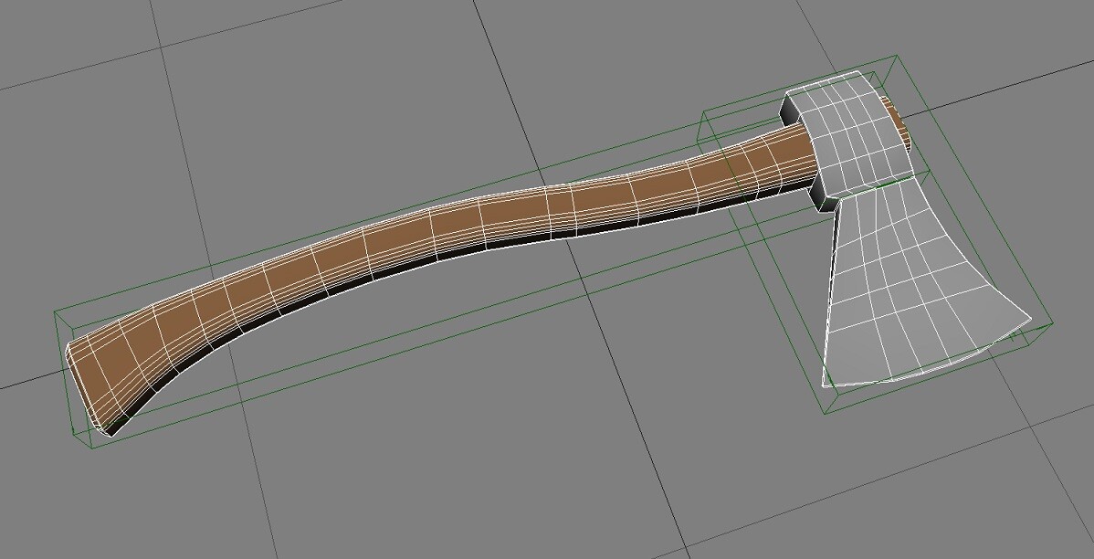 ArtStation - Wooden Axe | Game Assets