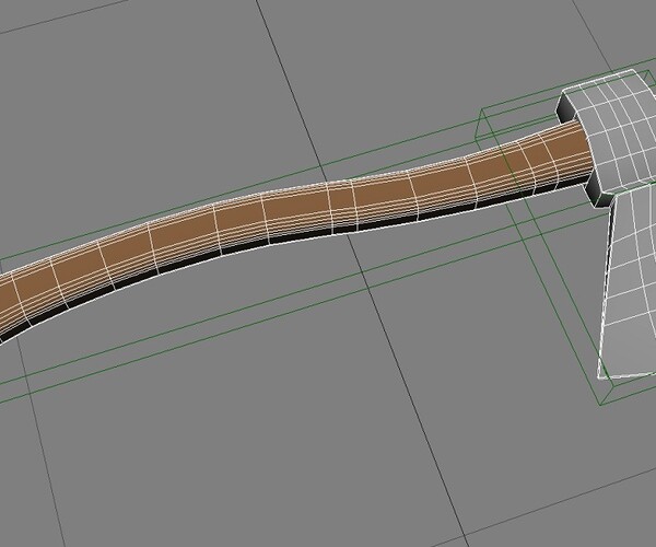 ArtStation - Wooden Axe | Game Assets