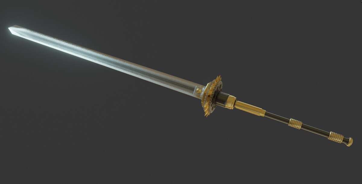 ArtStation - X-Blade 3D Model | Game Assets