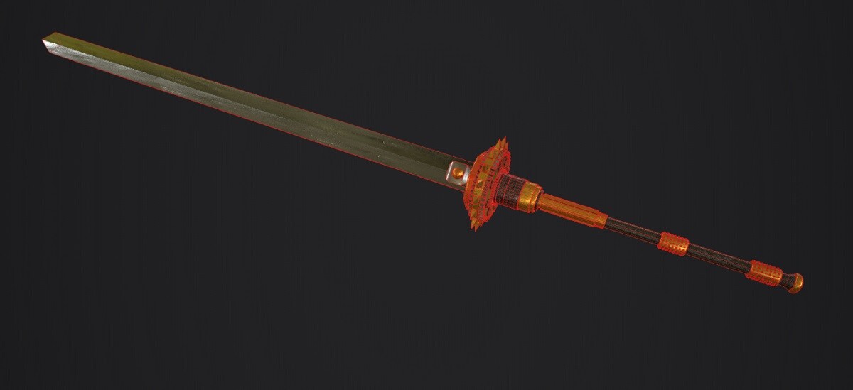 ArtStation - X-Blade 3D Model | Game Assets
