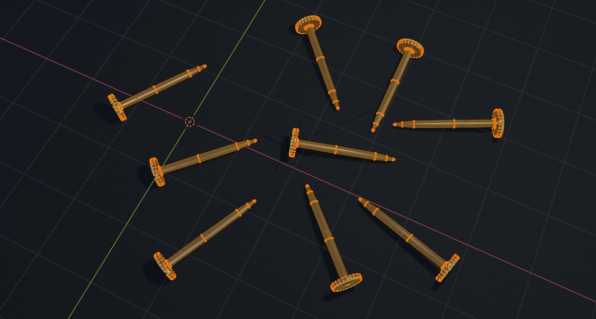 ArtStation - Nails 3D Model | Game Assets