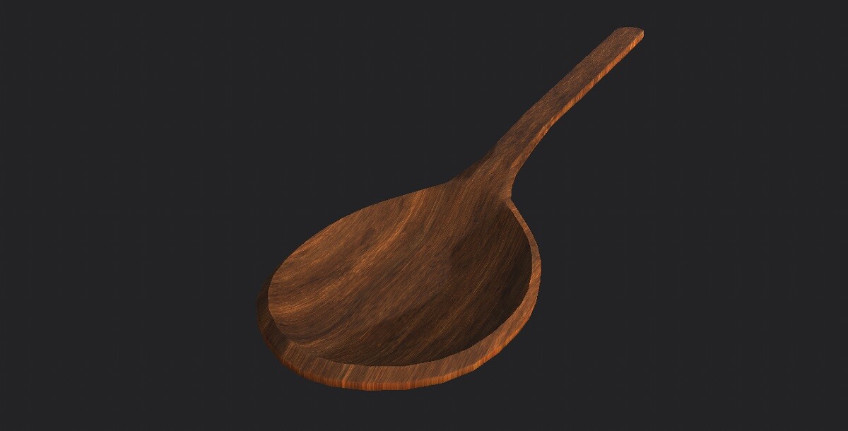 ArtStation - Wooden Spoon 2 | Game Assets