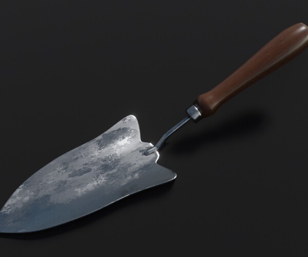ArtStation - Trowel 3D Model | Game Assets