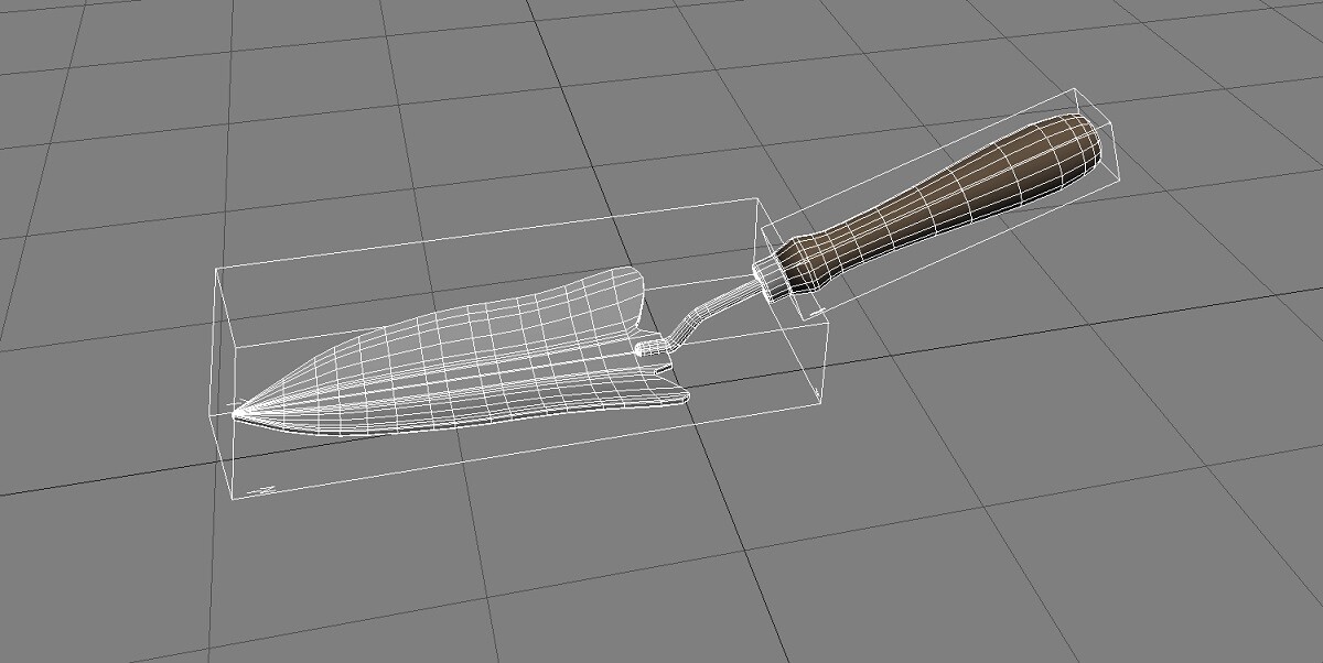 ArtStation - Trowel 3D Model | Game Assets