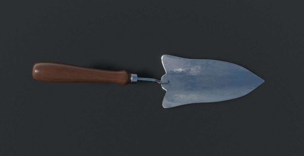 ArtStation - Trowel 3D Model | Game Assets