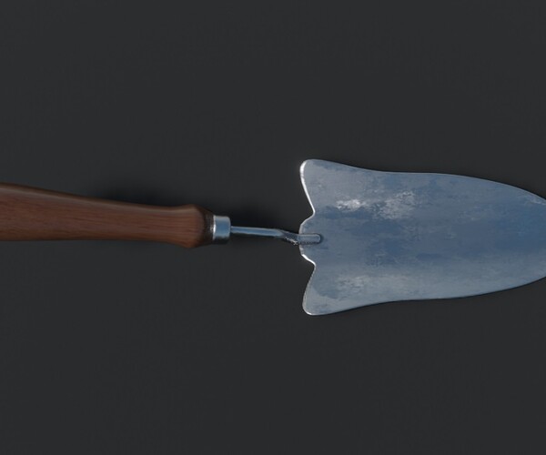 ArtStation - Trowel 3D Model | Game Assets