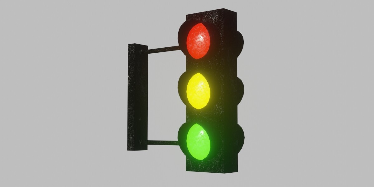 ArtStation - Traffic Lights | Game Assets