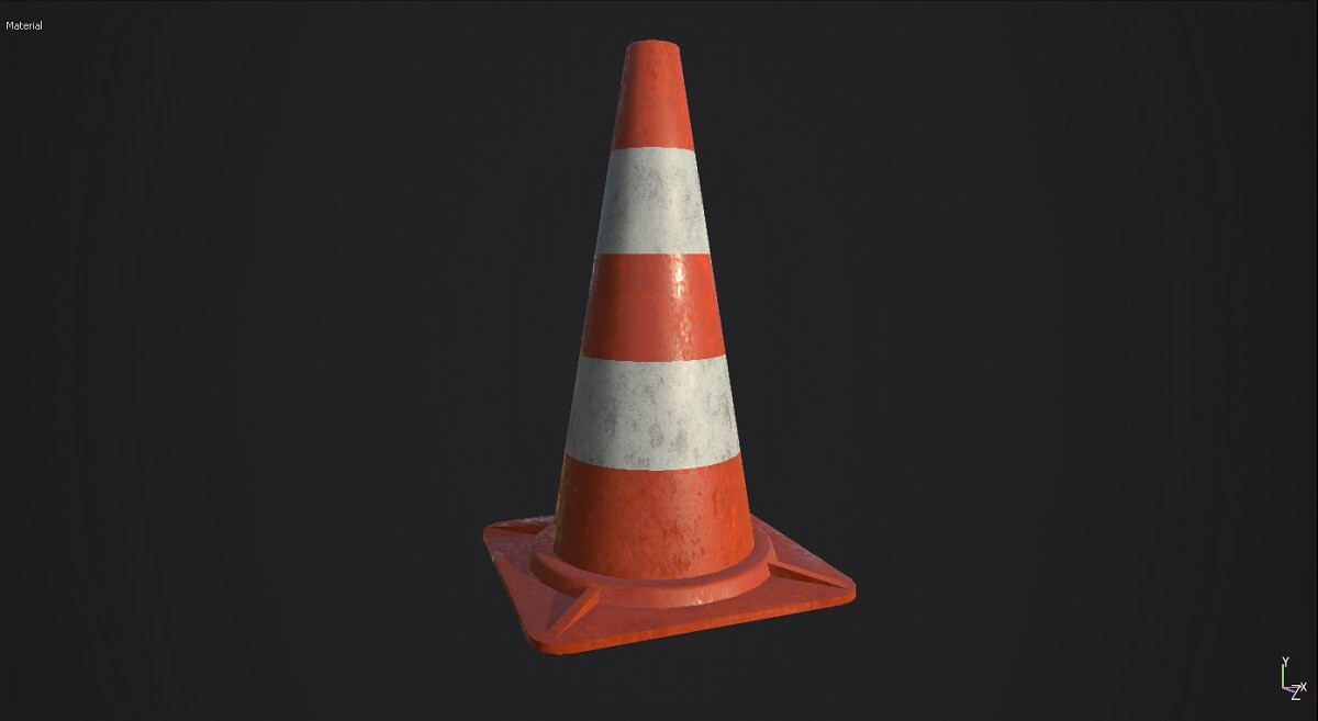 ArtStation - Traffic Cone | Game Assets