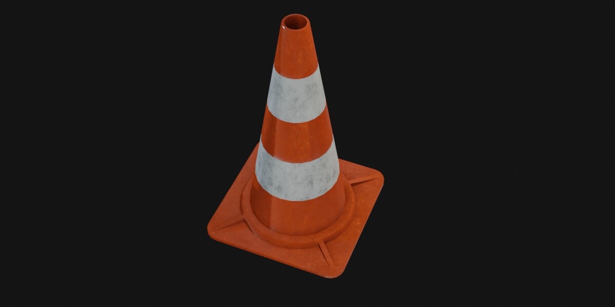 ArtStation - Traffic Cone | Game Assets