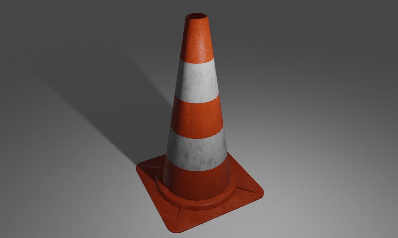 ArtStation - Traffic Cone | Game Assets