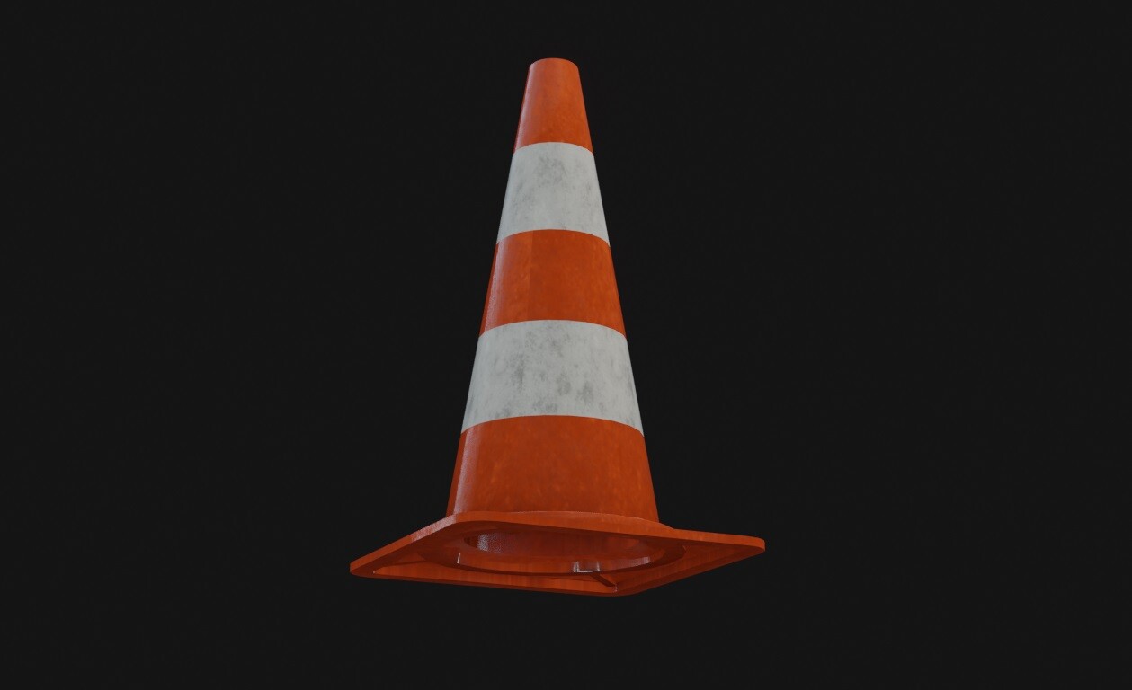 ArtStation - Traffic Cone | Game Assets