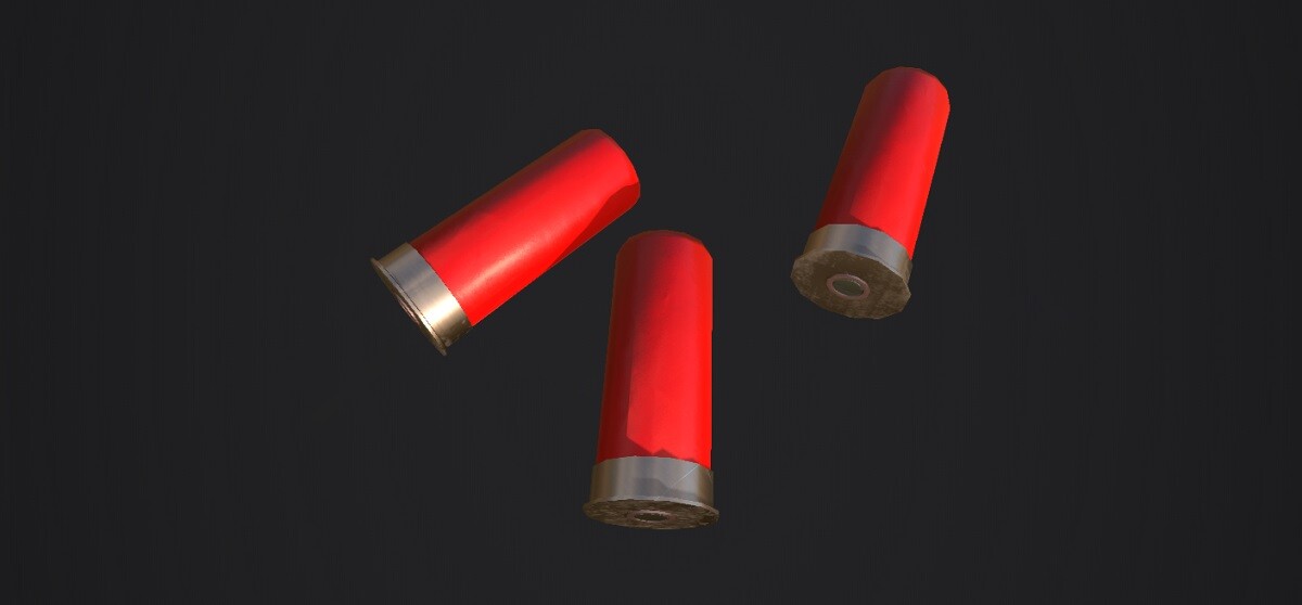 ArtStation - Shotgun Shells | Game Assets