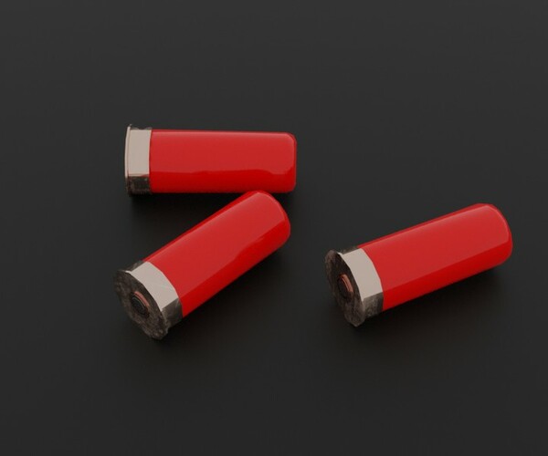 ArtStation - Shotgun Shells | Game Assets