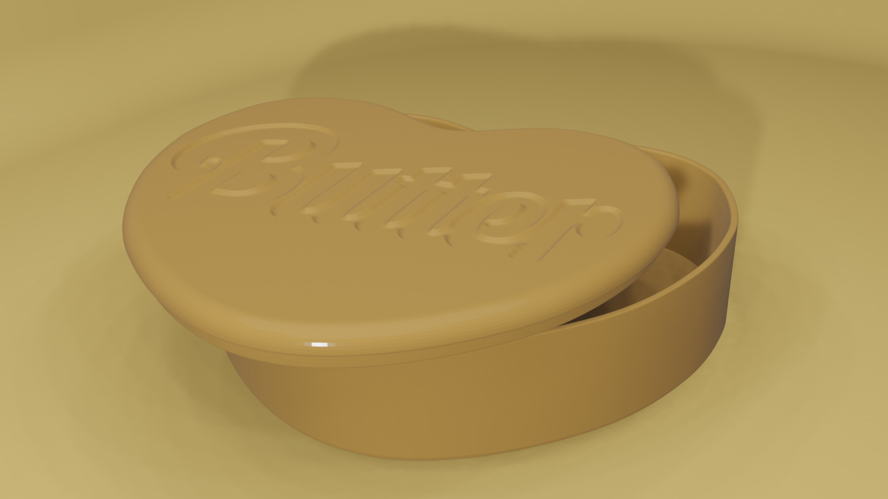 ArtStation - BTS BUTTER - Trinket Box 3D Printable | Resources