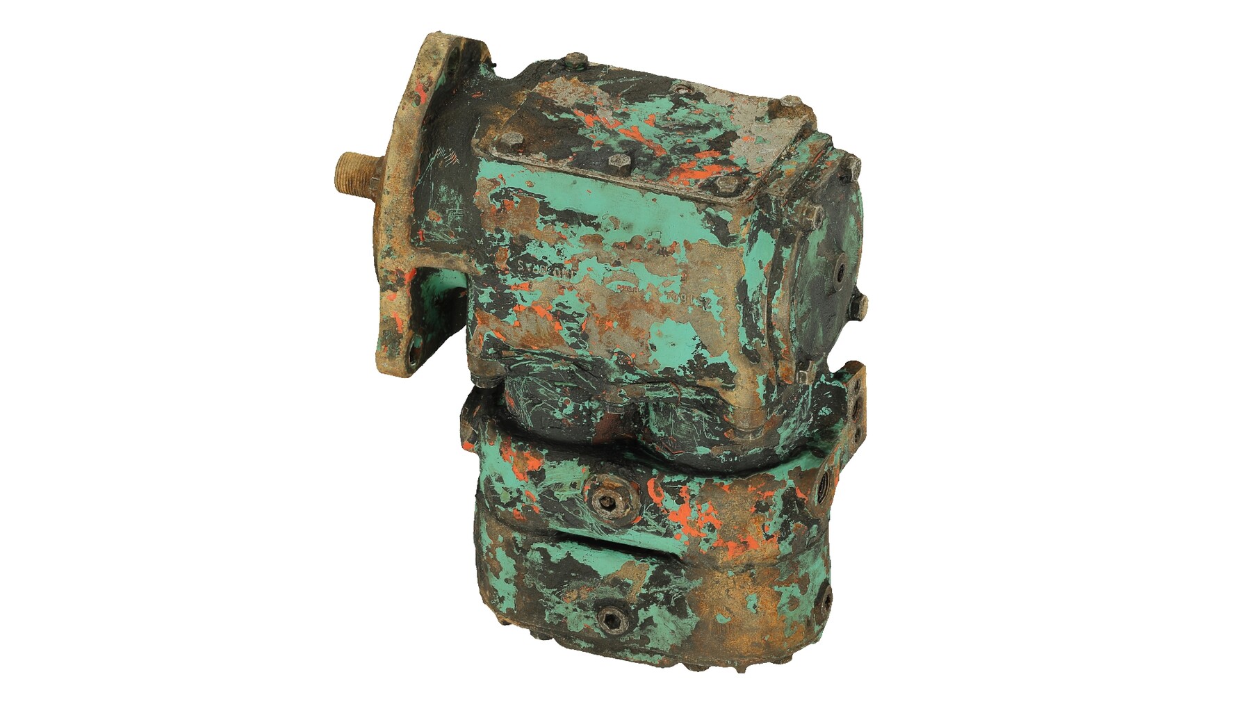ArtStation - Old Engine Part Raw Scanned 3D Model | Resources