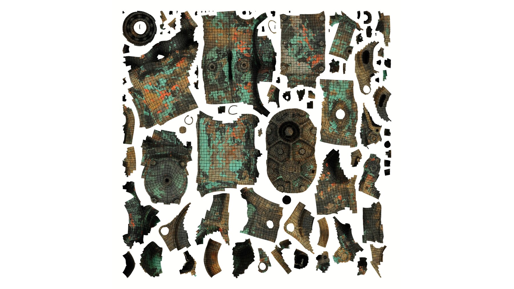 ArtStation - Old Engine Part Raw Scanned 3D Model | Resources