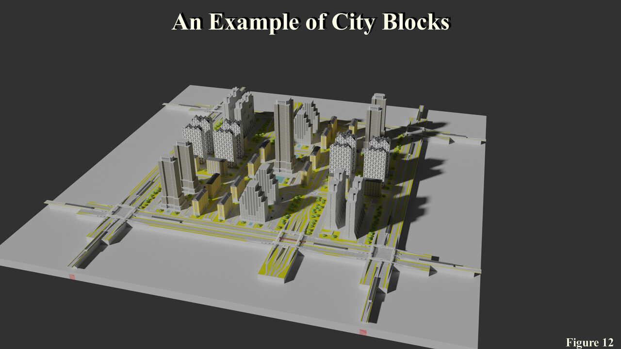 ArtStation - Building Blocks for Modern City Scenes – Kit 01 | Game Assets