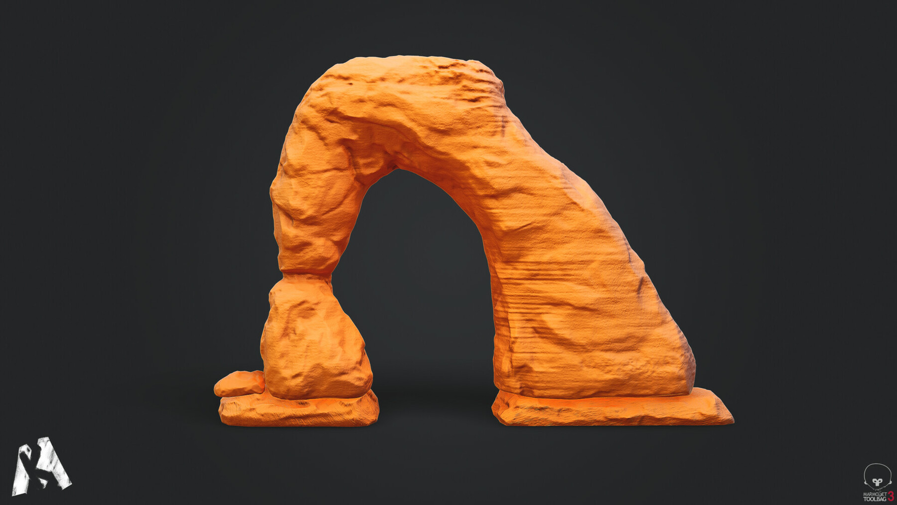 ArtStation - Arch Rock Formation 001 | Game Assets