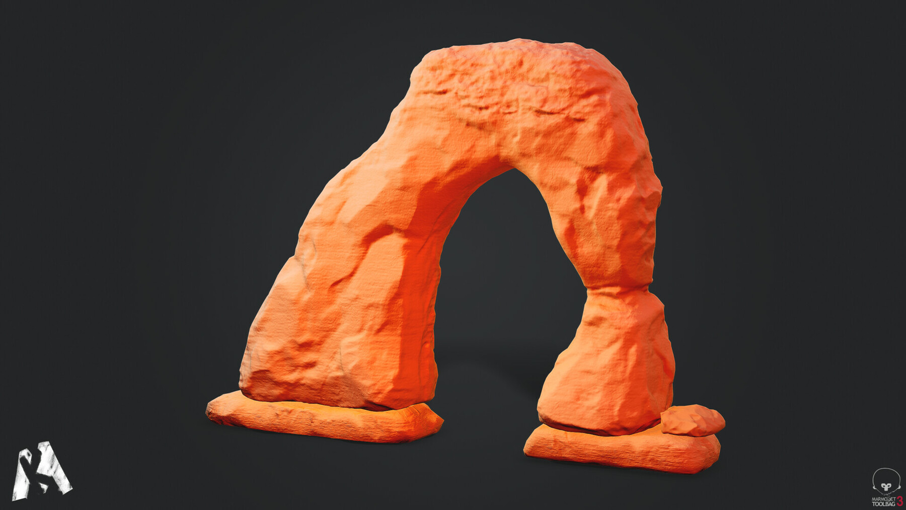 ArtStation - Arch Rock Formation 001 | Game Assets