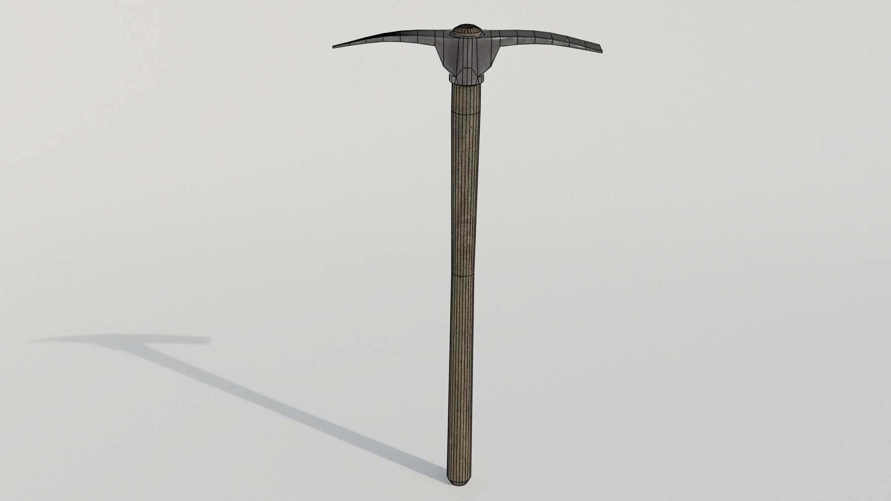 ArtStation - Low poly pickaxe Low-poly 3D model | Game Assets