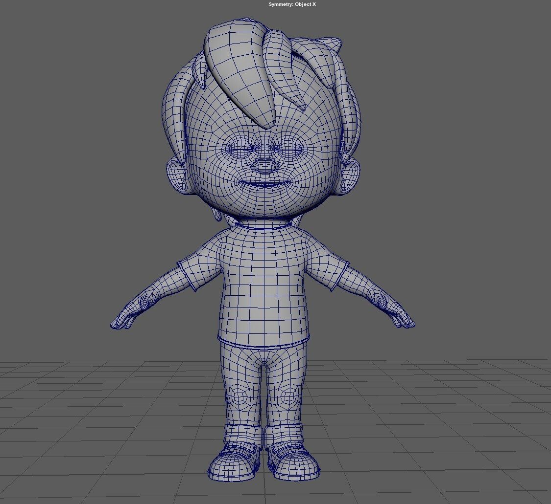 ArtStation - Little Boy | Game Assets