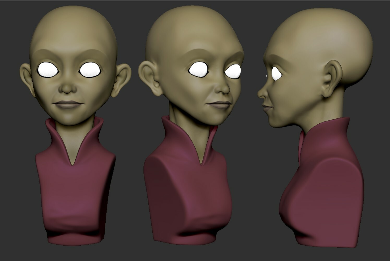 ArtStation - Bust character | Resources