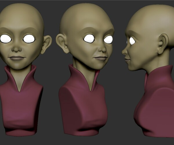 ArtStation - Bust character | Resources