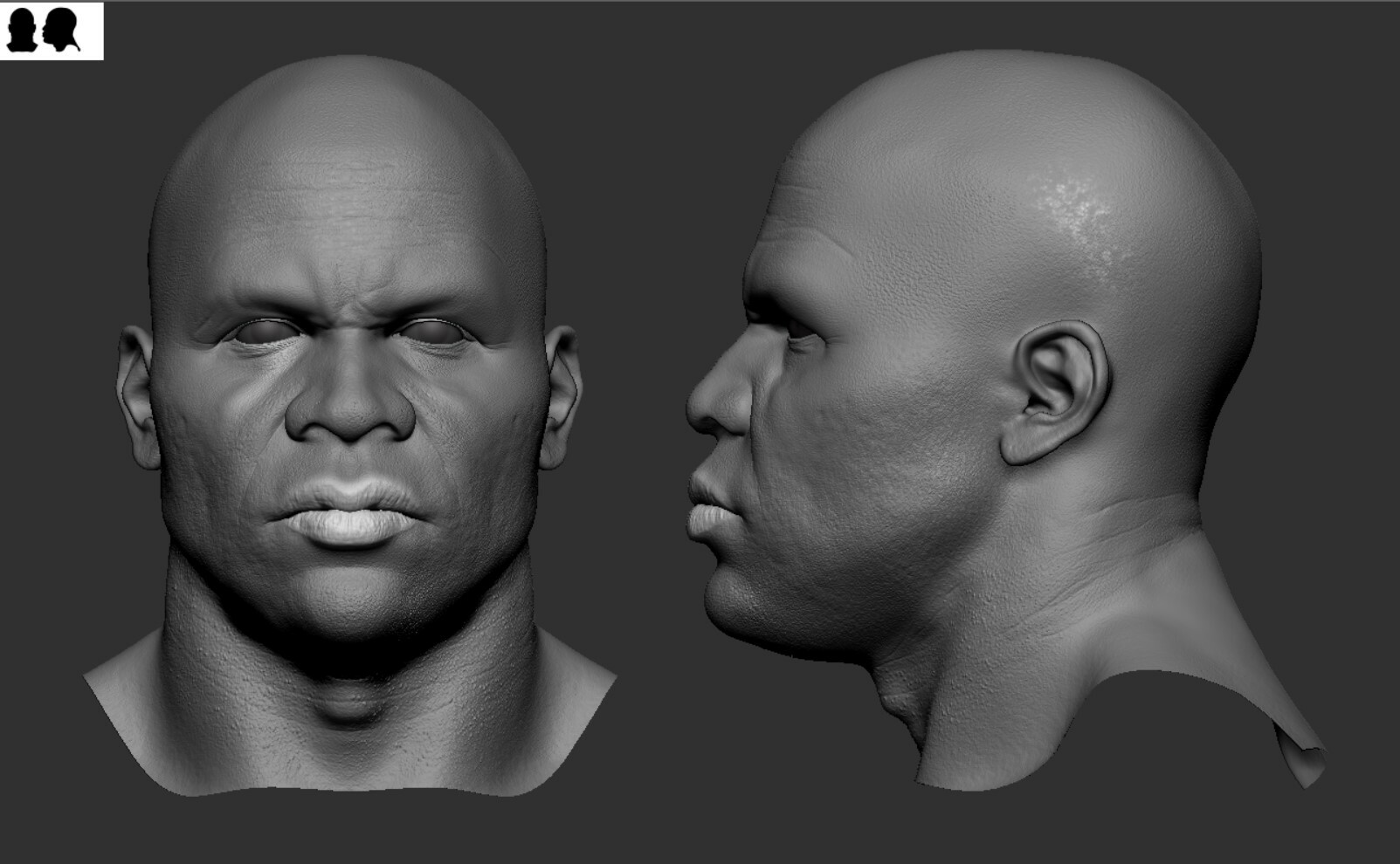 ArtStation - Head Human 01 | Resources