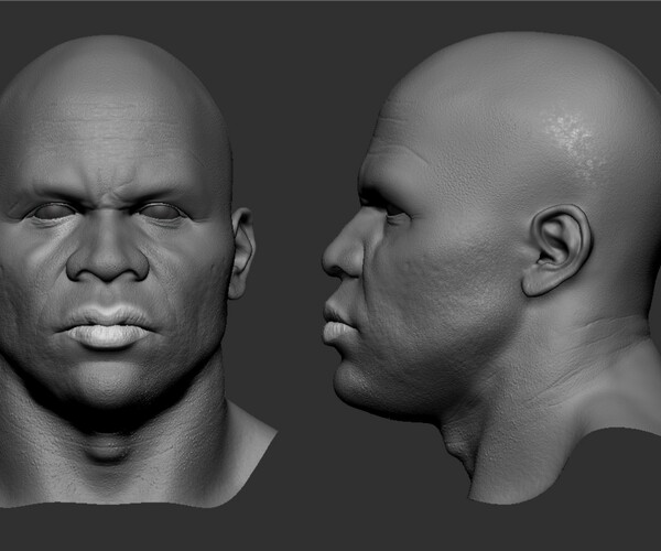 ArtStation - Head Human 01 | Resources