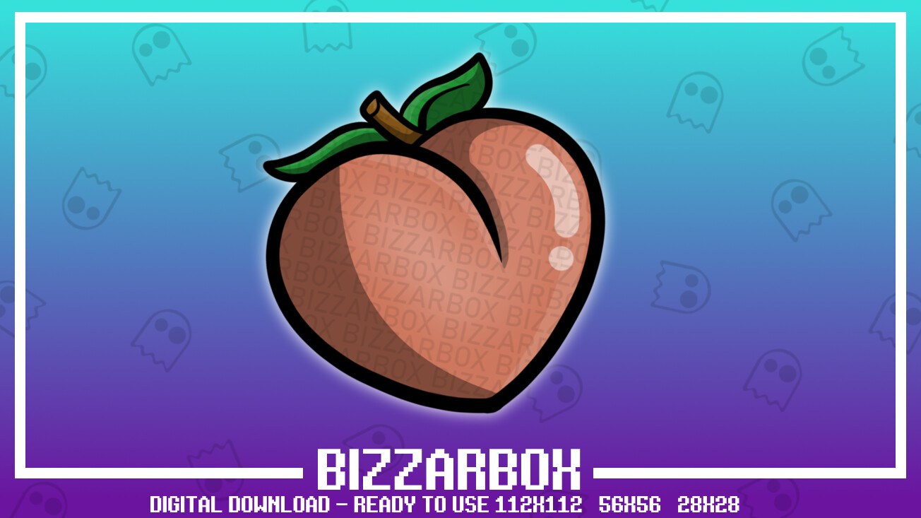 ArtStation - Twitch Emote: Peach | Artworks