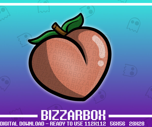 ArtStation - Twitch Emote: Peach | Artworks