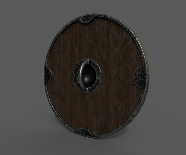ArtStation - Shield wood | Game Assets