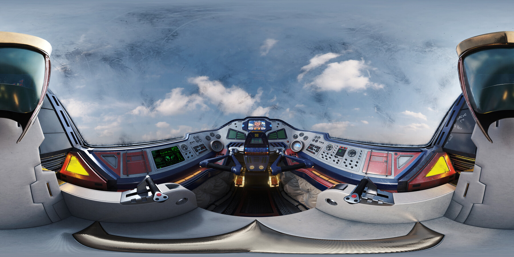 ArtStation - Volt Cruzer Cockpit | Resources