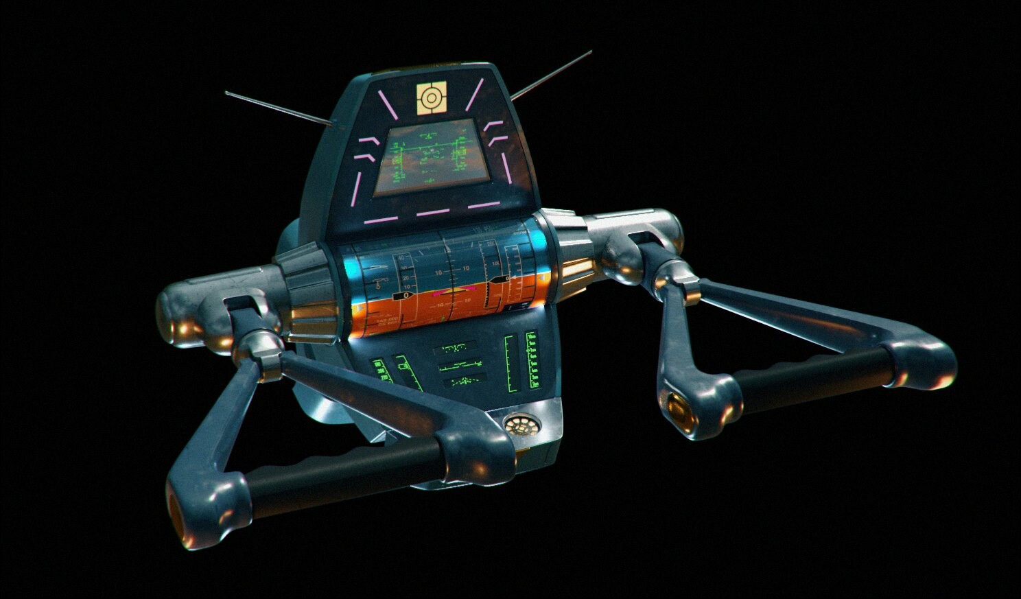 ArtStation - Volt Cruzer Cockpit | Resources