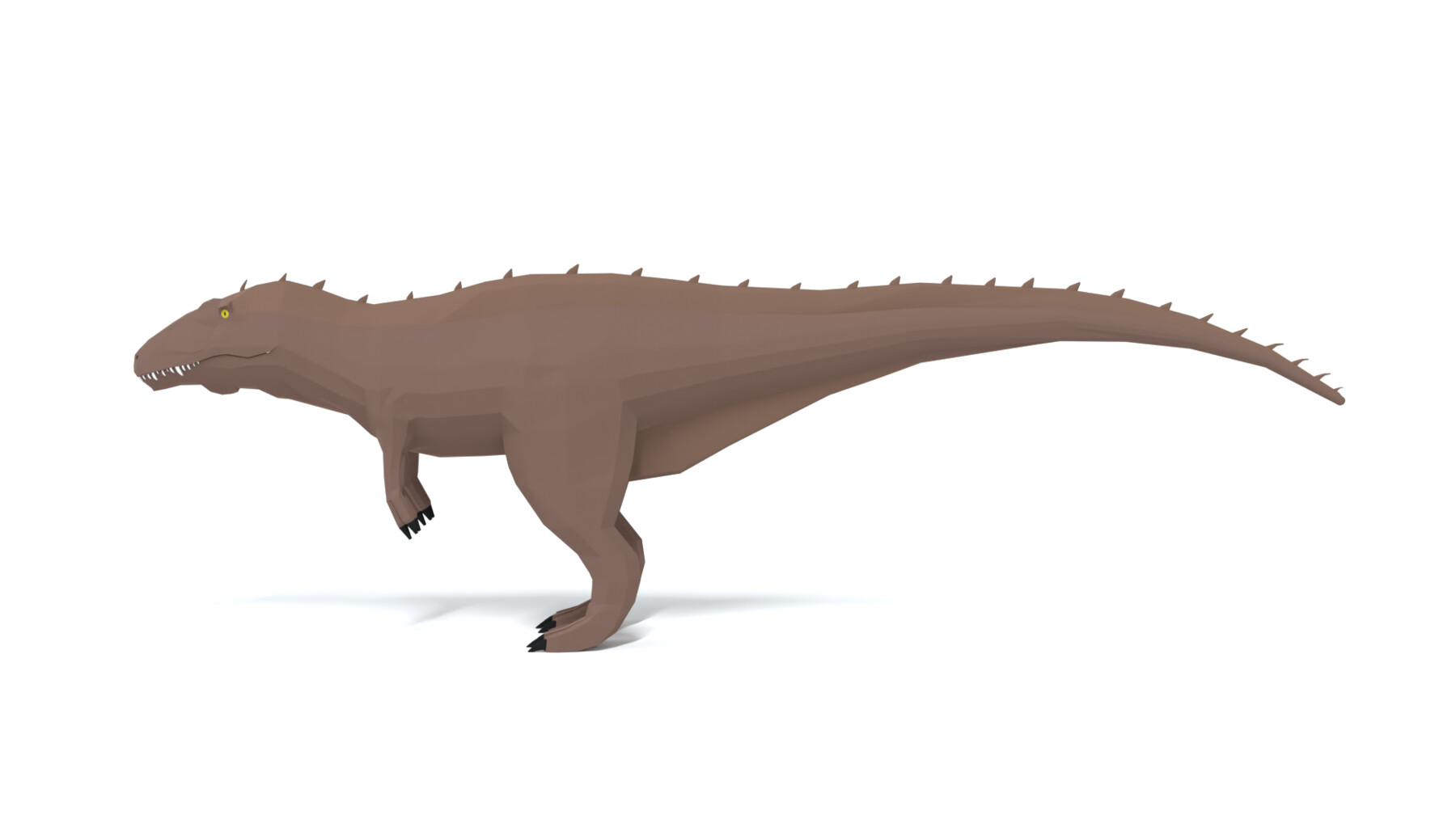 ArtStation - Low Poly Cartoon Edmontosaurus Dinosaur | Game Assets