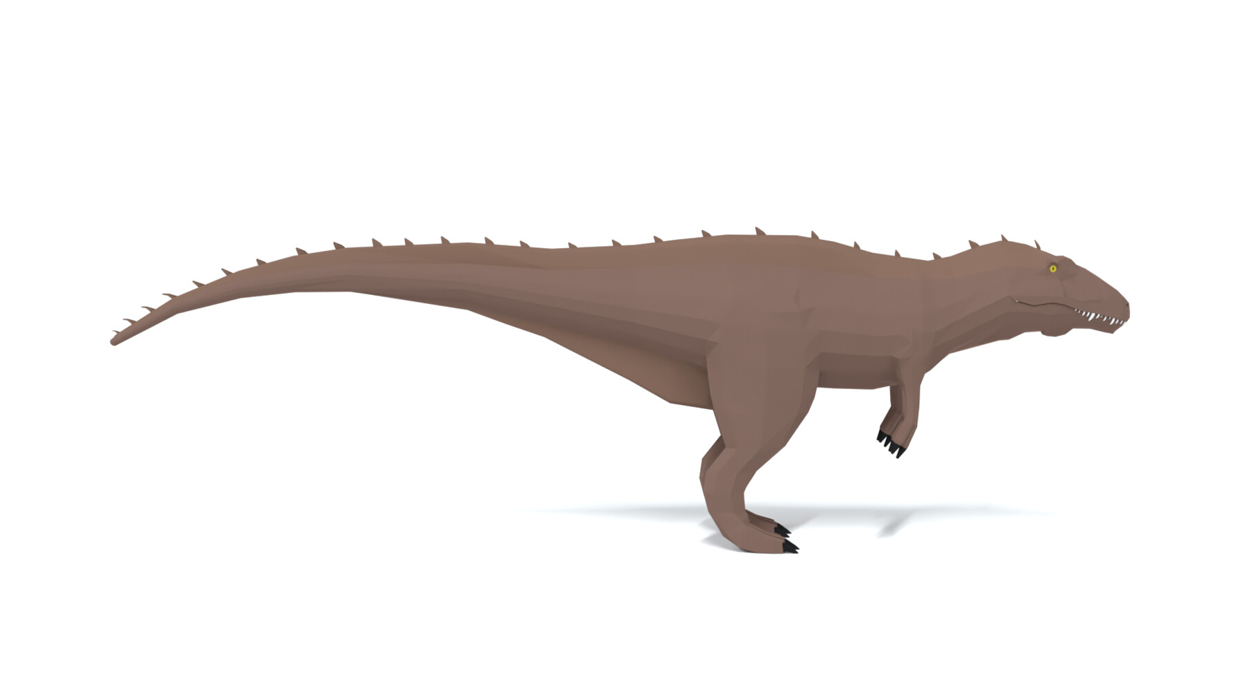 ArtStation - Low Poly Cartoon Edmontosaurus Dinosaur | Game Assets