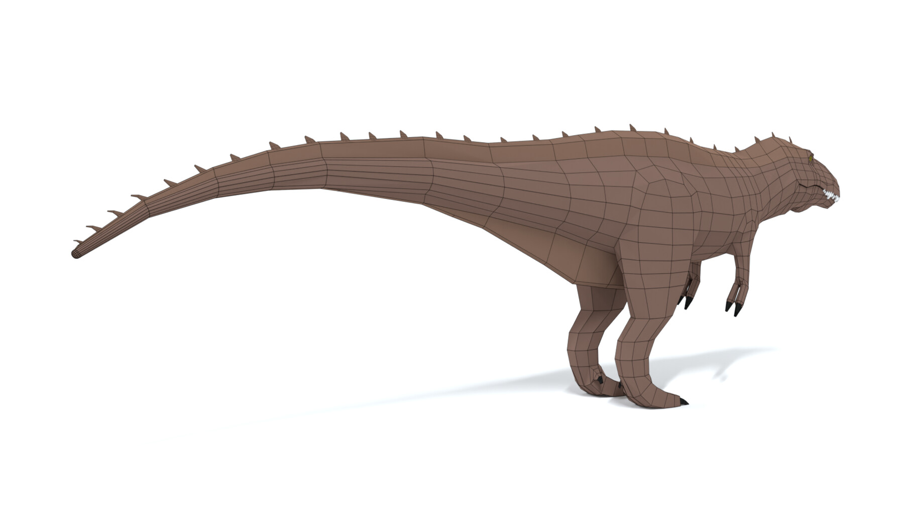 ArtStation - Low Poly Cartoon Edmontosaurus Dinosaur | Game Assets
