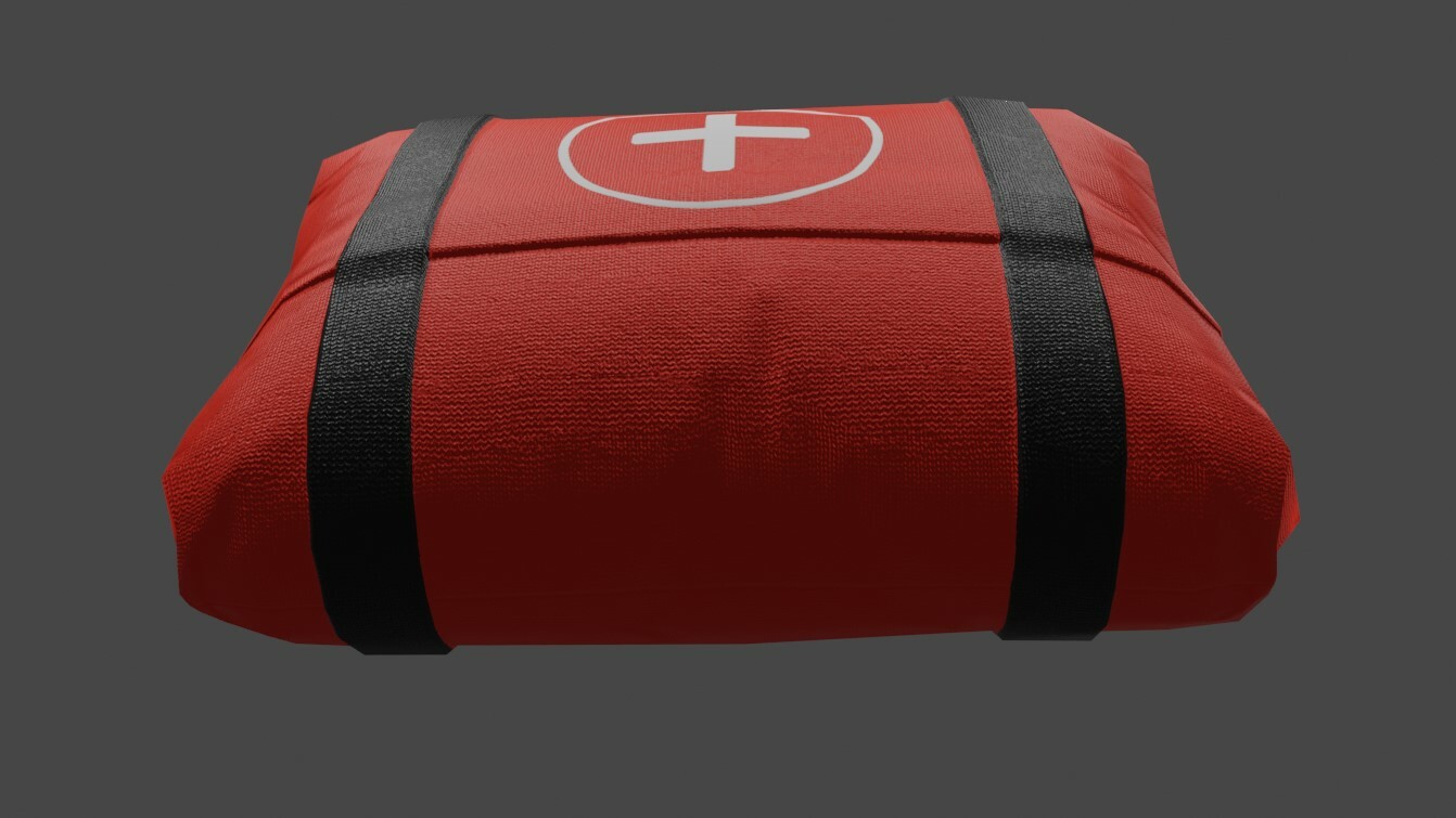 ArtStation - Medkit - Medical kit - First aid Low-poly 3D model | Game ...