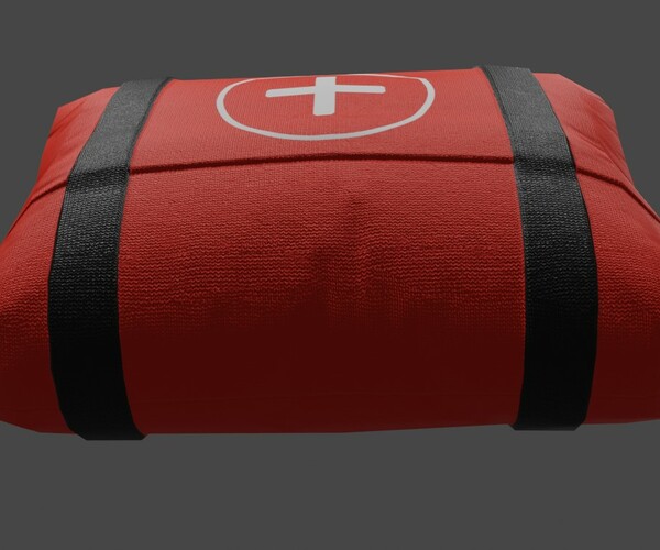 ArtStation - Medkit - Medical kit - First aid Low-poly 3D model | Game ...