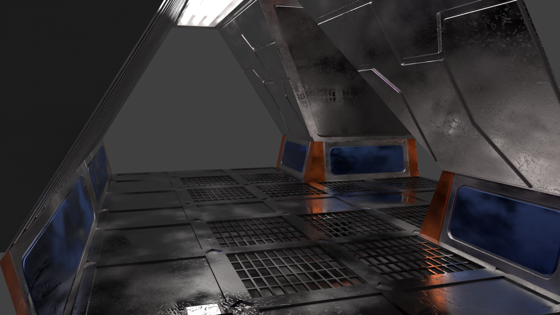 ArtStation - High-tech corridor | Resources