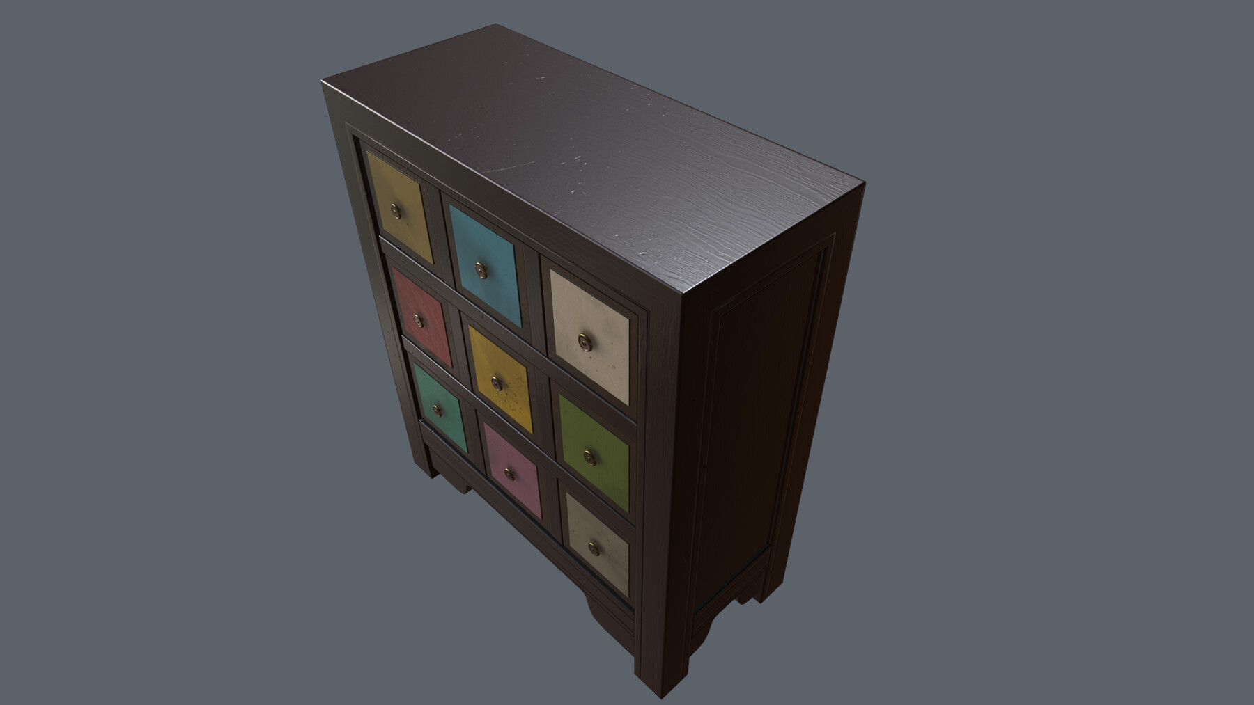 ArtStation - Old Commode | Game Assets