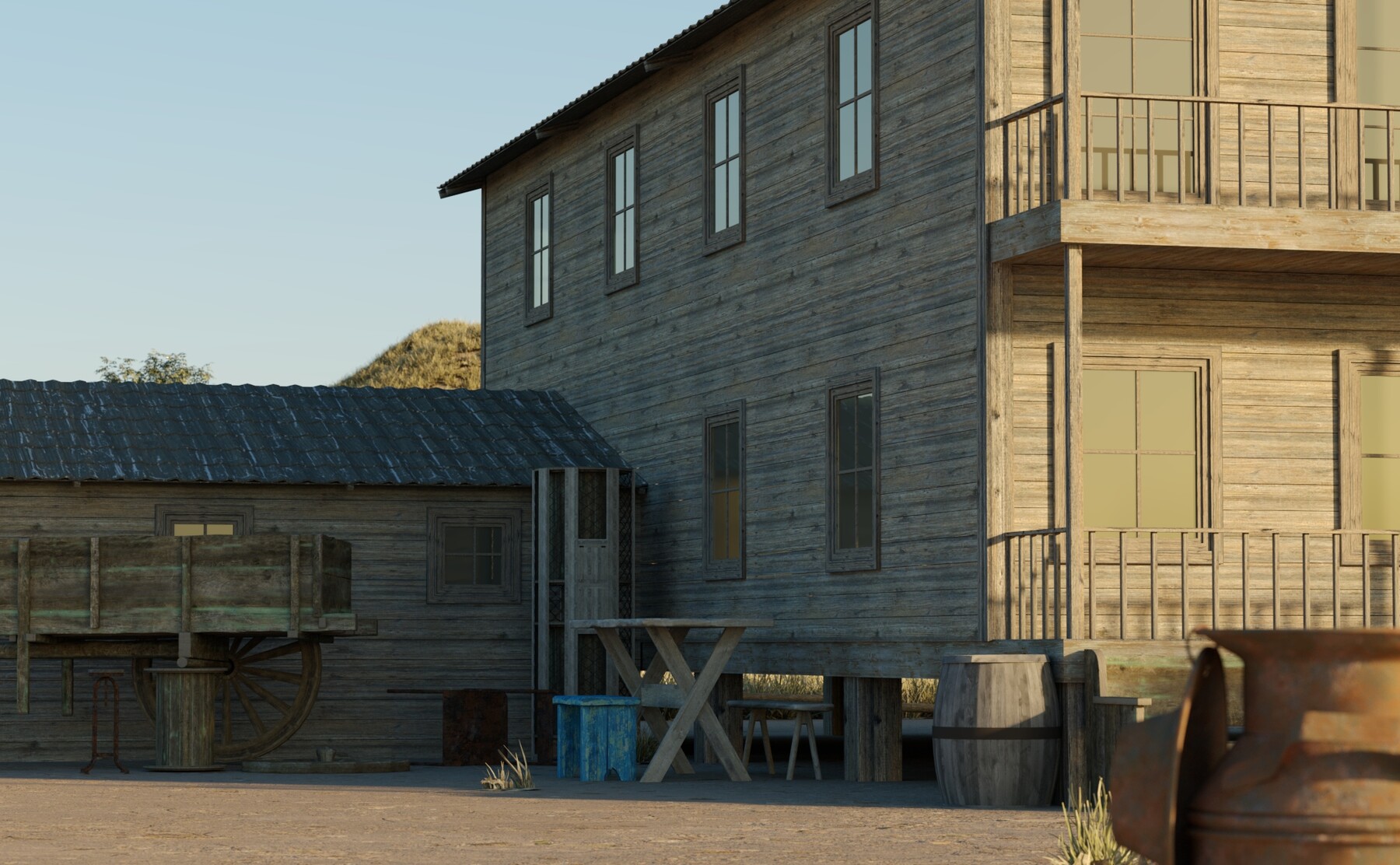 ArtStation - Farm asset kitbash | Game Assets