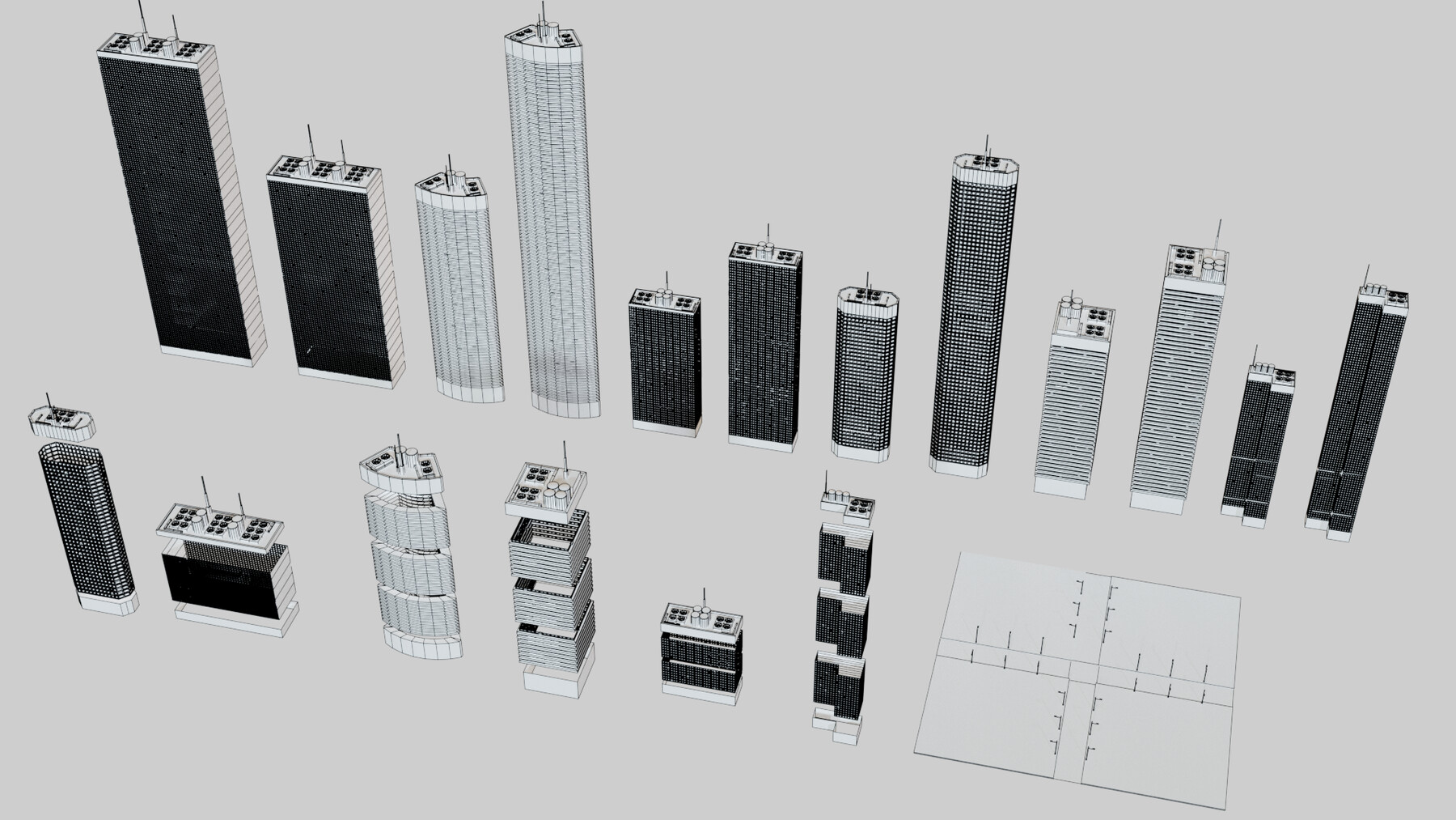 ArtStation - Skyscrapers | Resources