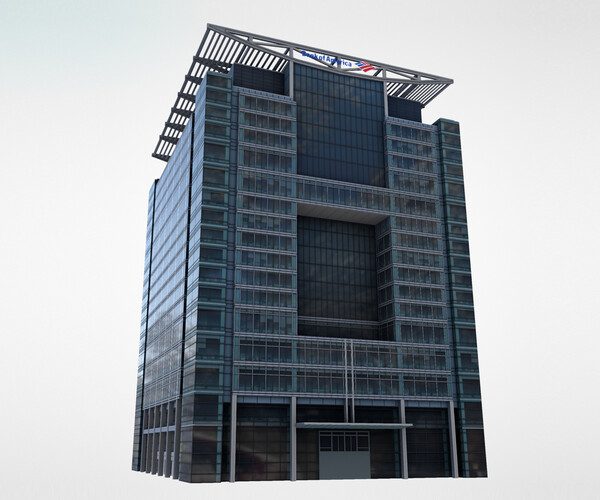 ArtStation - London 5 Canada Square | Game Assets