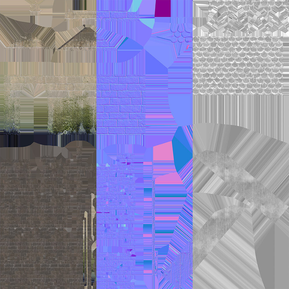 ArtStation - Castle Kit Bash | Game Assets