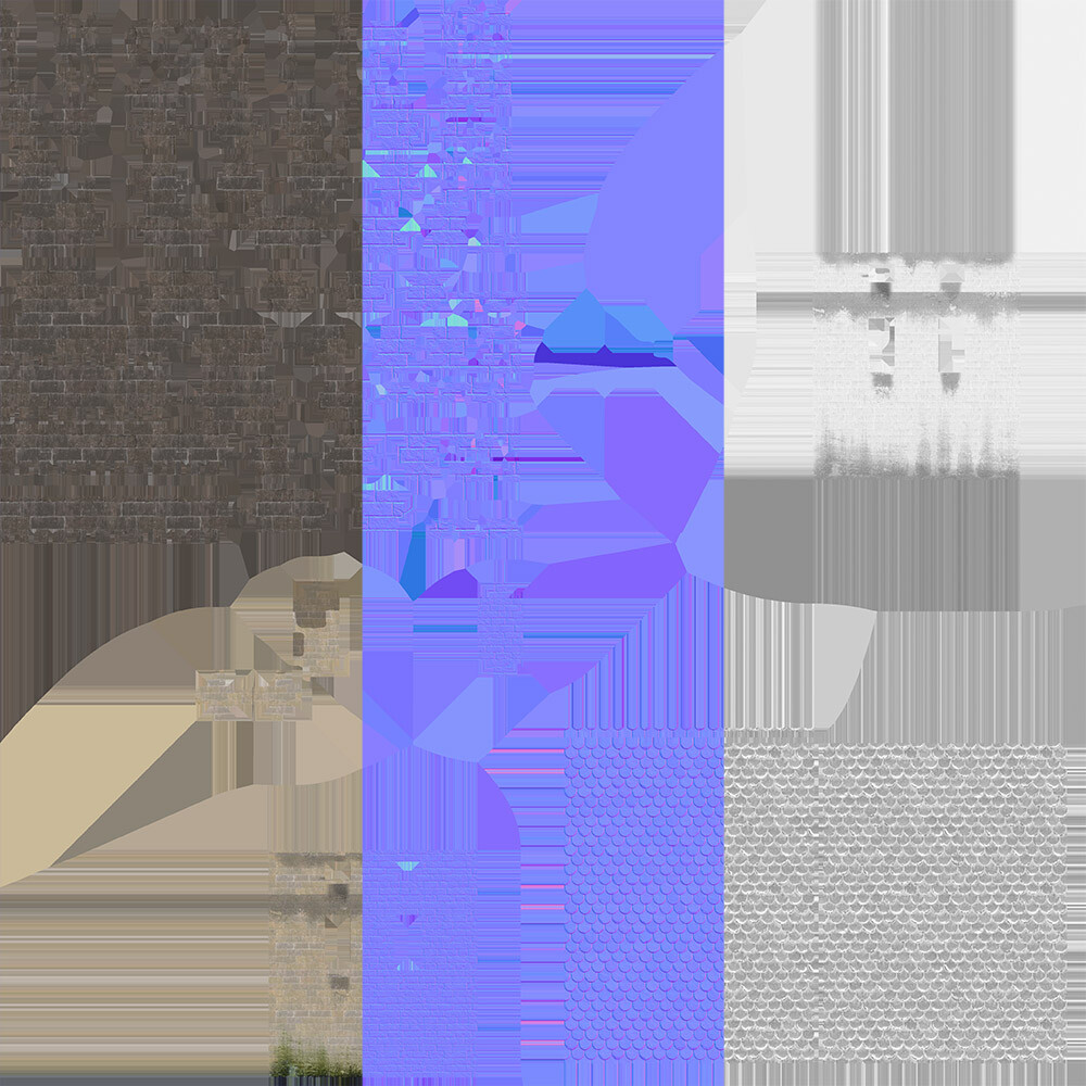 ArtStation - Castle Kit Bash | Game Assets